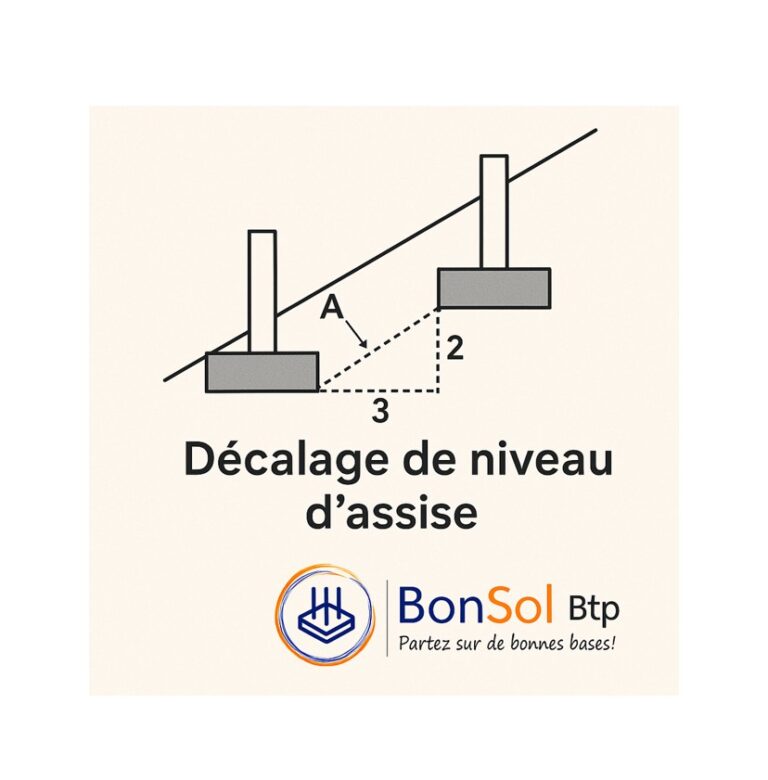 Fondations à niveaux différents : la règle des redans 3/2 expliquée par ...
